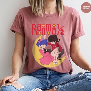 Ranma 1/2 T-shirt, Ranma Anime Shirt, Unisex Ranma Saotome, Anime T ...