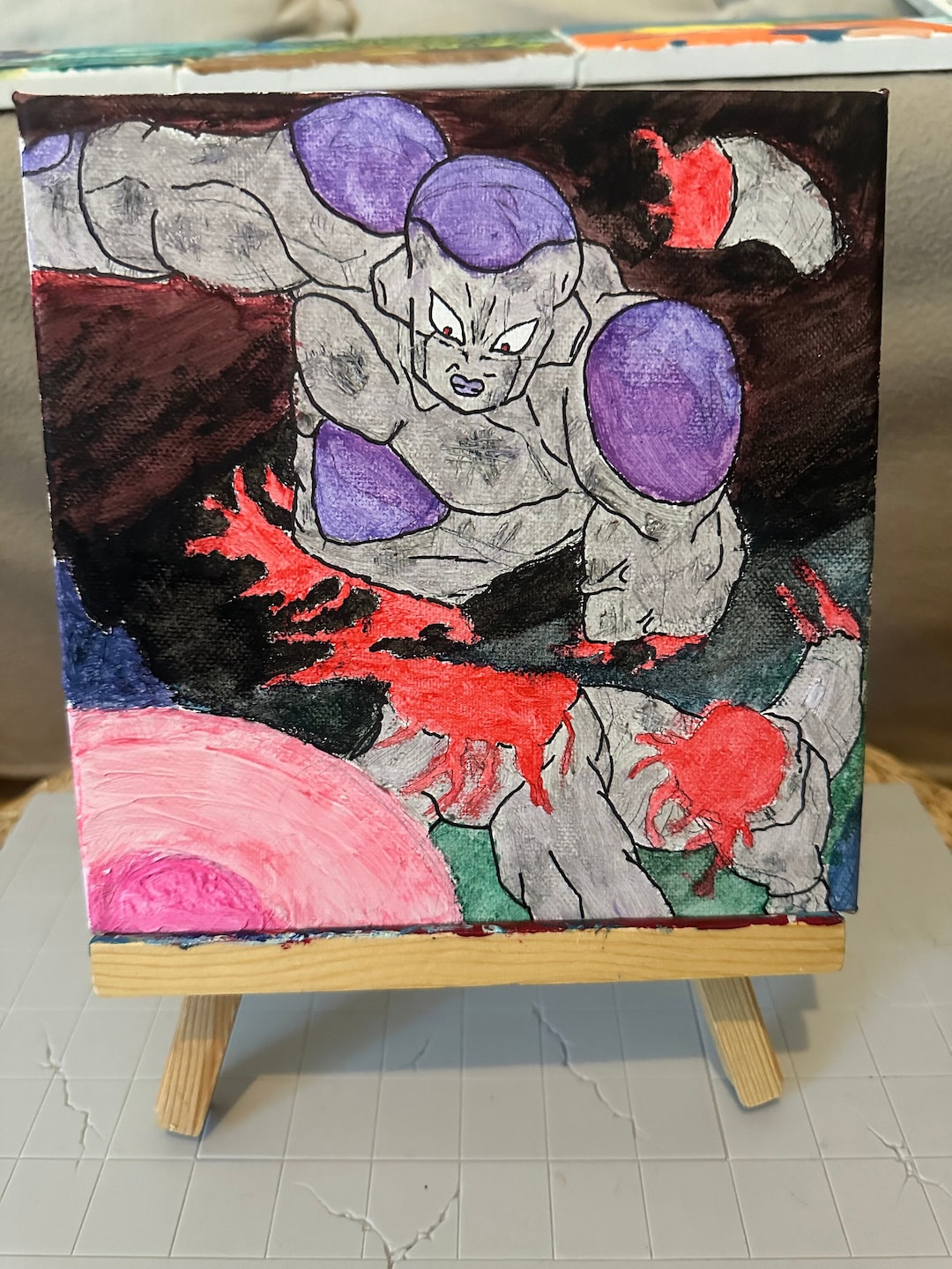Dragon Ball Z Relief Painting - Etsy