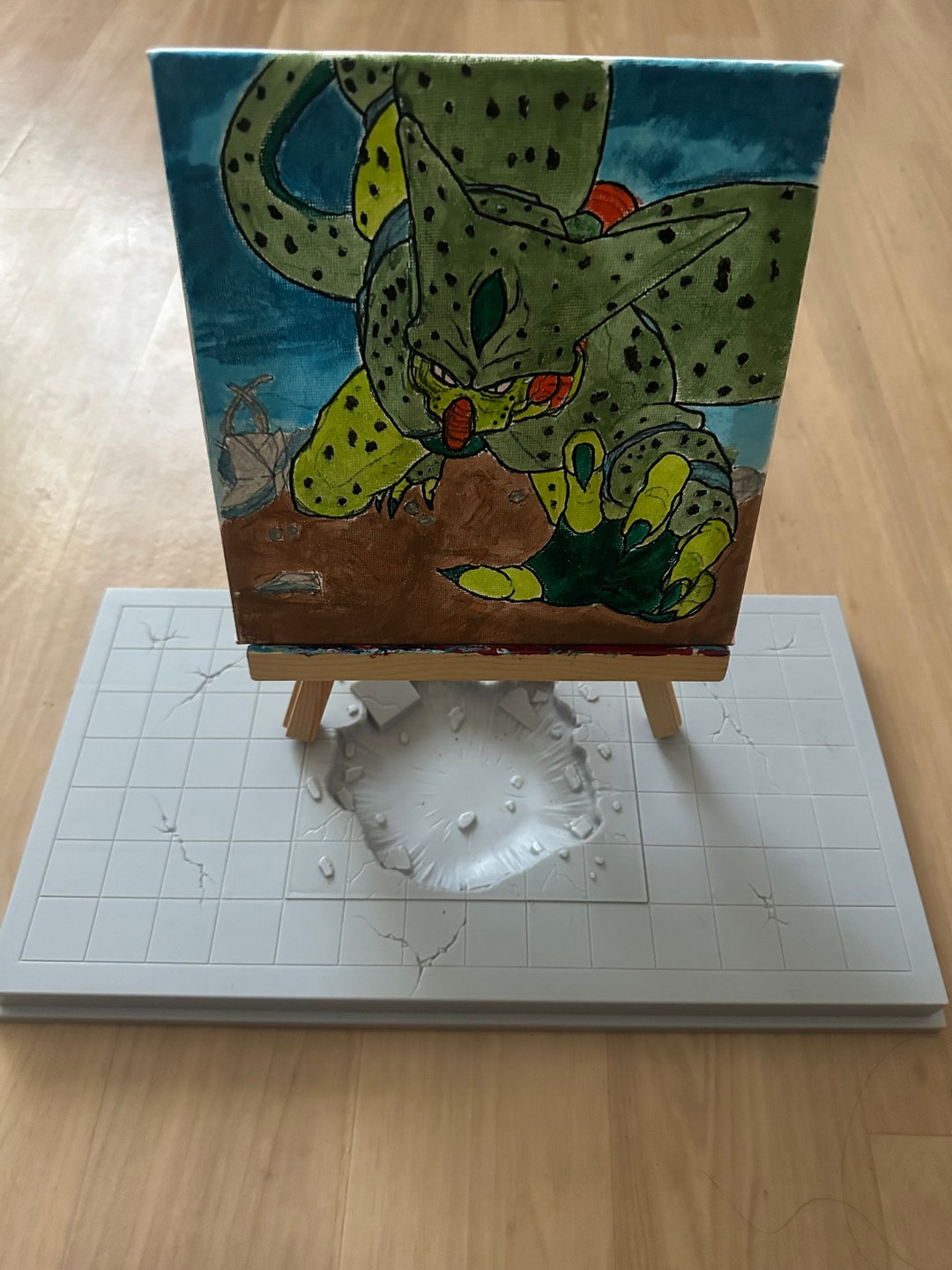 Dragon Ball Z Paint Art - Etsy