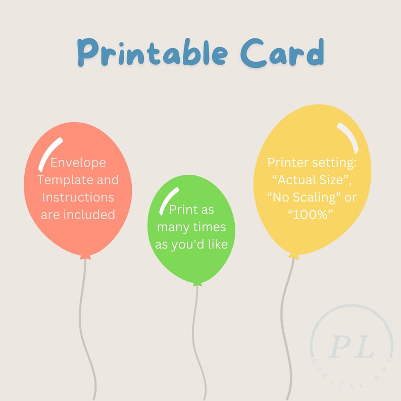 Chinchilla Birthday Card: Party Animal With Cake (digital Download) - Etsy