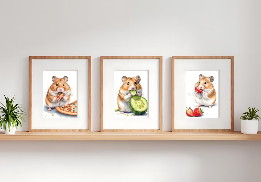 Hamster Party Artwork - Kids Party Food - Nursery Party Theme ...