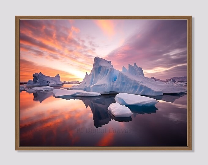 Iceberg Print - Etsy Canada