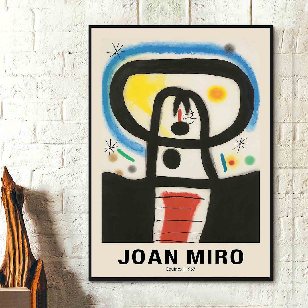 Equinox 1967 Joan Miró. Joan Miró Inspired Masterpiece Surreal ...