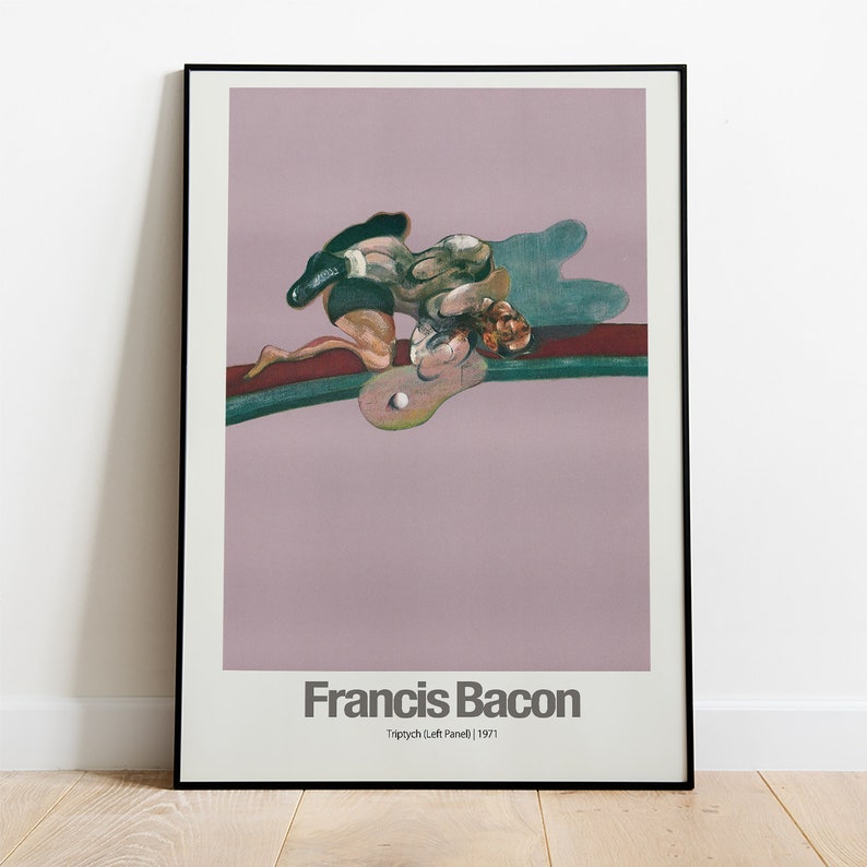 Francis Bacon Tríptico Panel izquierdo 1971 Pintura Arte Arte Moderno ...
