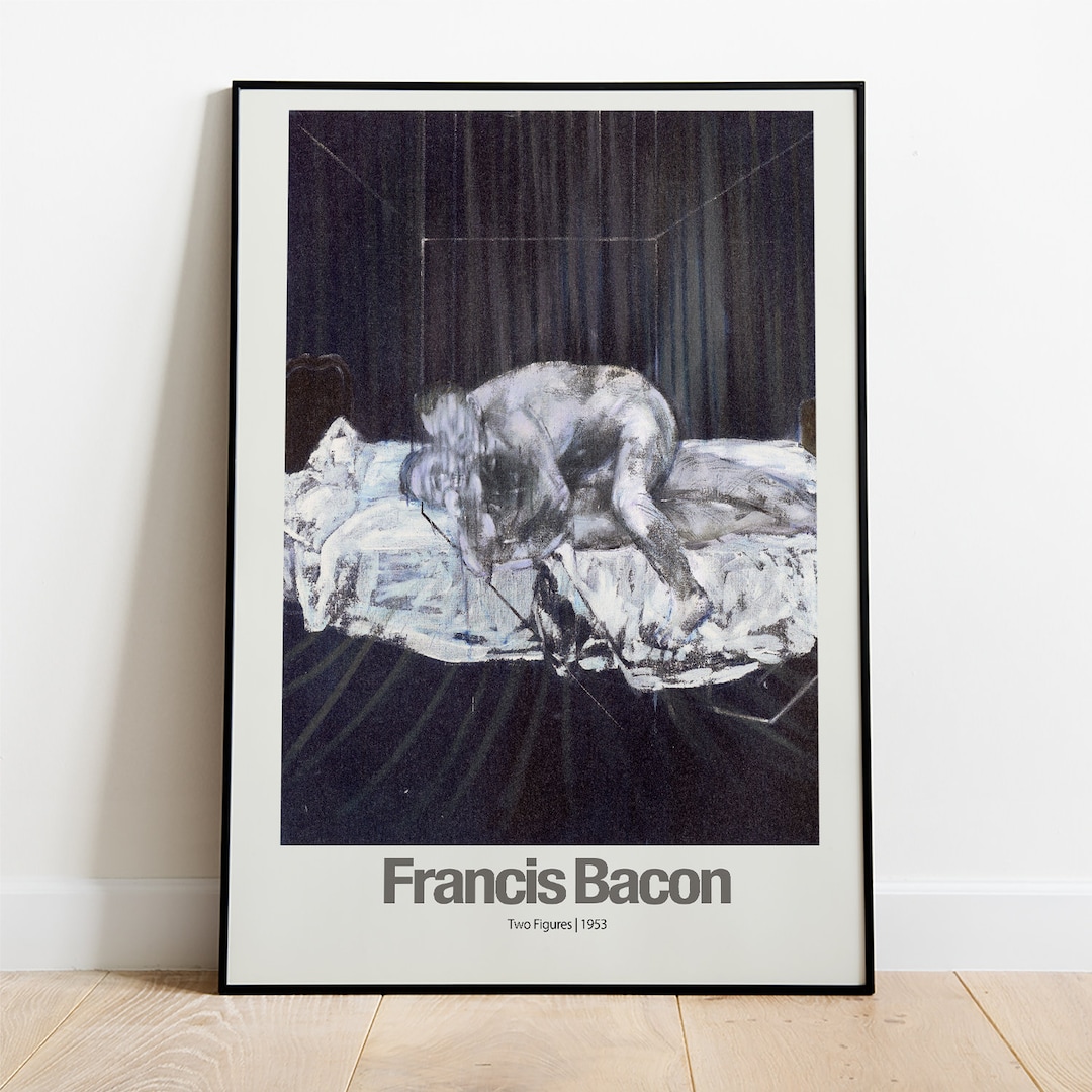Francis Bacon - Two Figures 1953painting Art Modern Art Canvas Wall Art ...