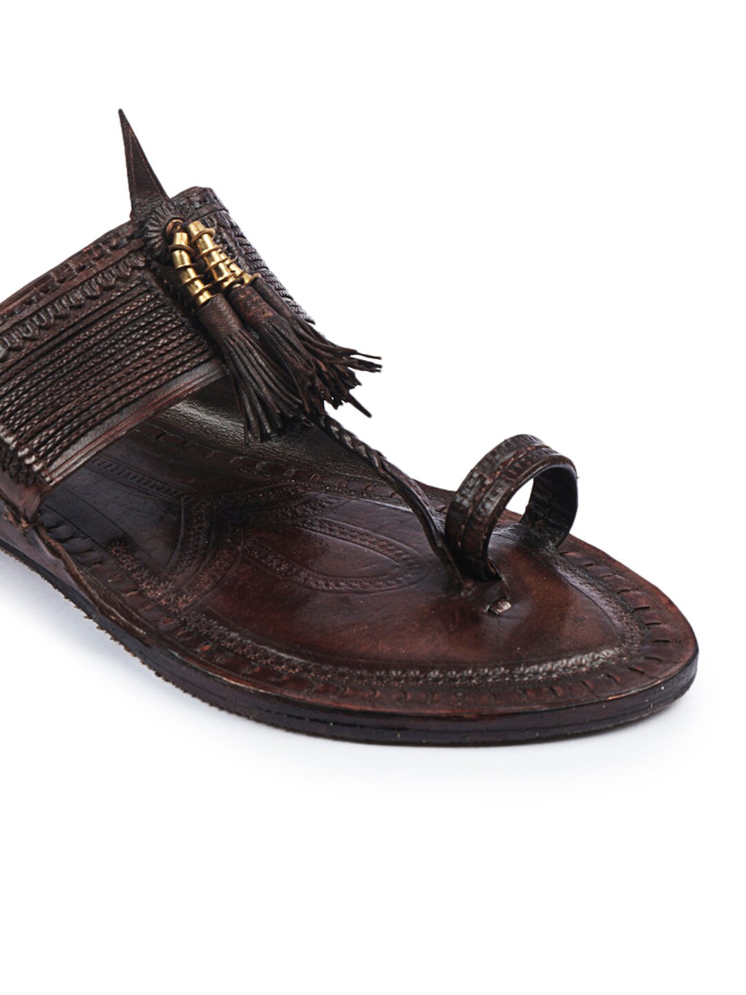 Women's Wedding Sandal | Kolhapuri Handmade Indian Leather Sandal ...