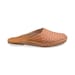 Mens Woven Leather Mule Slides - Traditional Indian Kolhapuri Leather ...