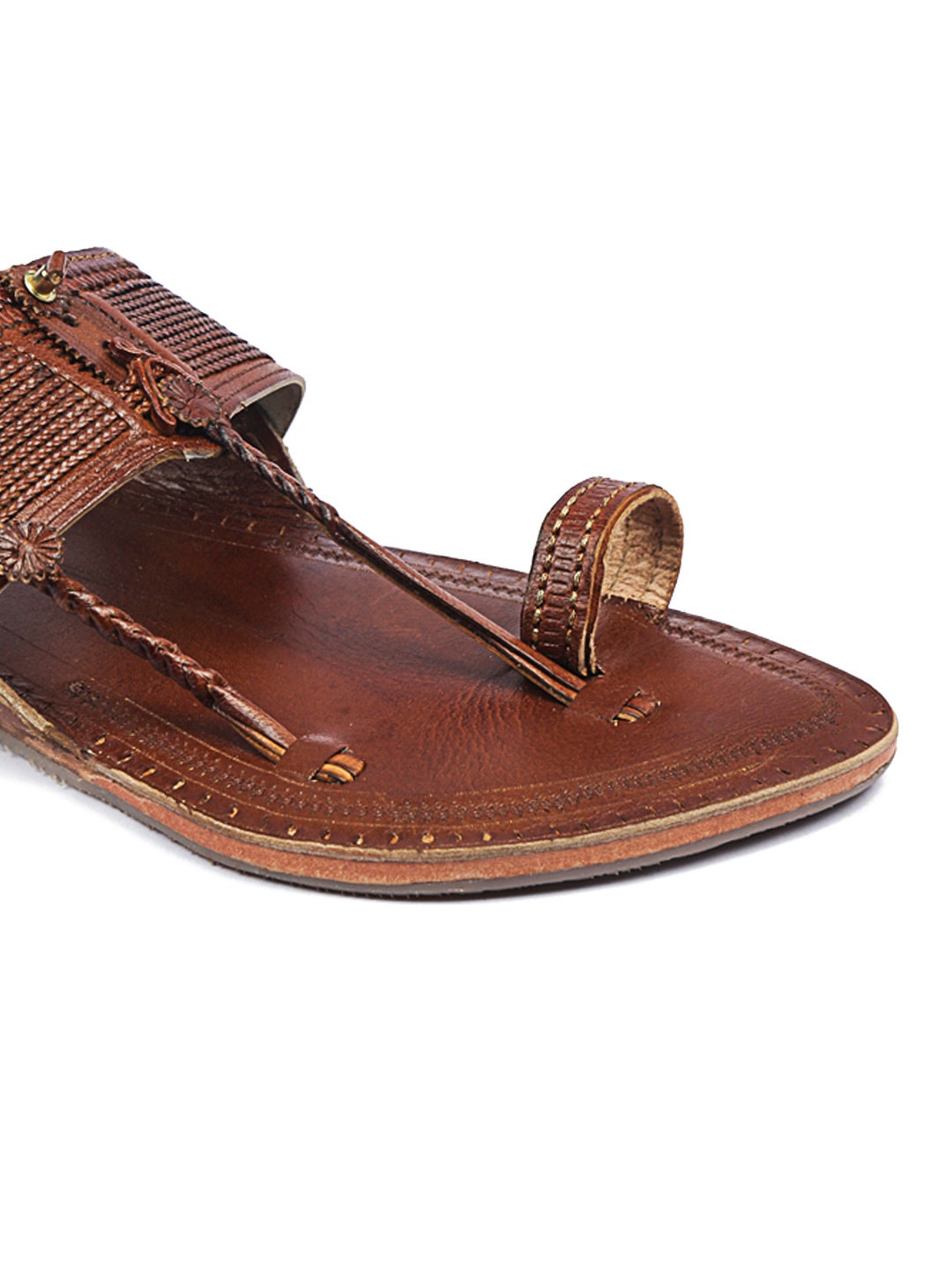 Men Kolhapuri Chappal | Leather Sandal | Kolhapuri Chappal Men ...