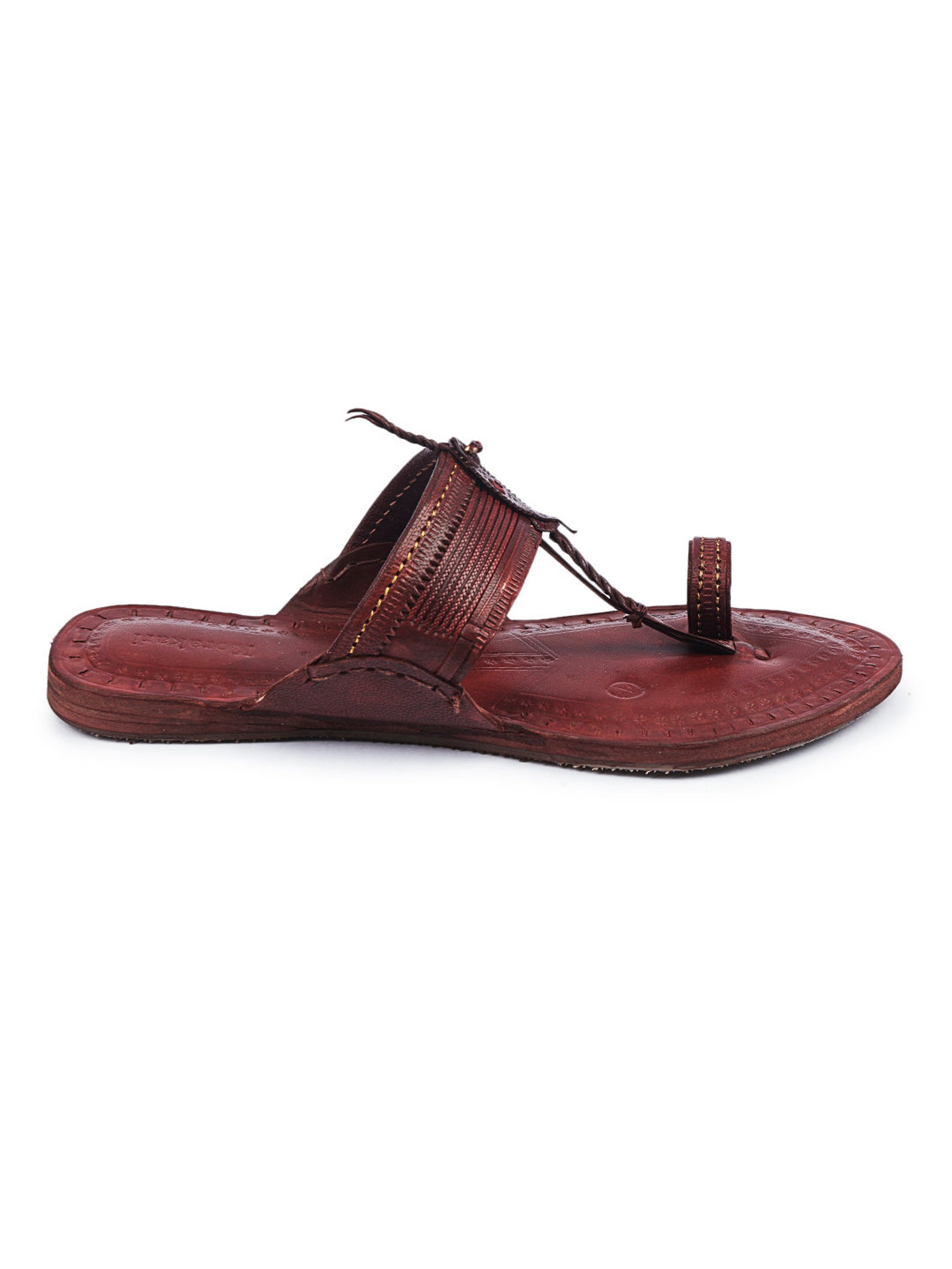 Vintage Handmade Sandal | Kolhapuri Chappals | Indian Sandal | Slide ...