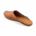 Mens Woven Leather Mule Slides - Traditional Indian Kolhapuri Leather ...