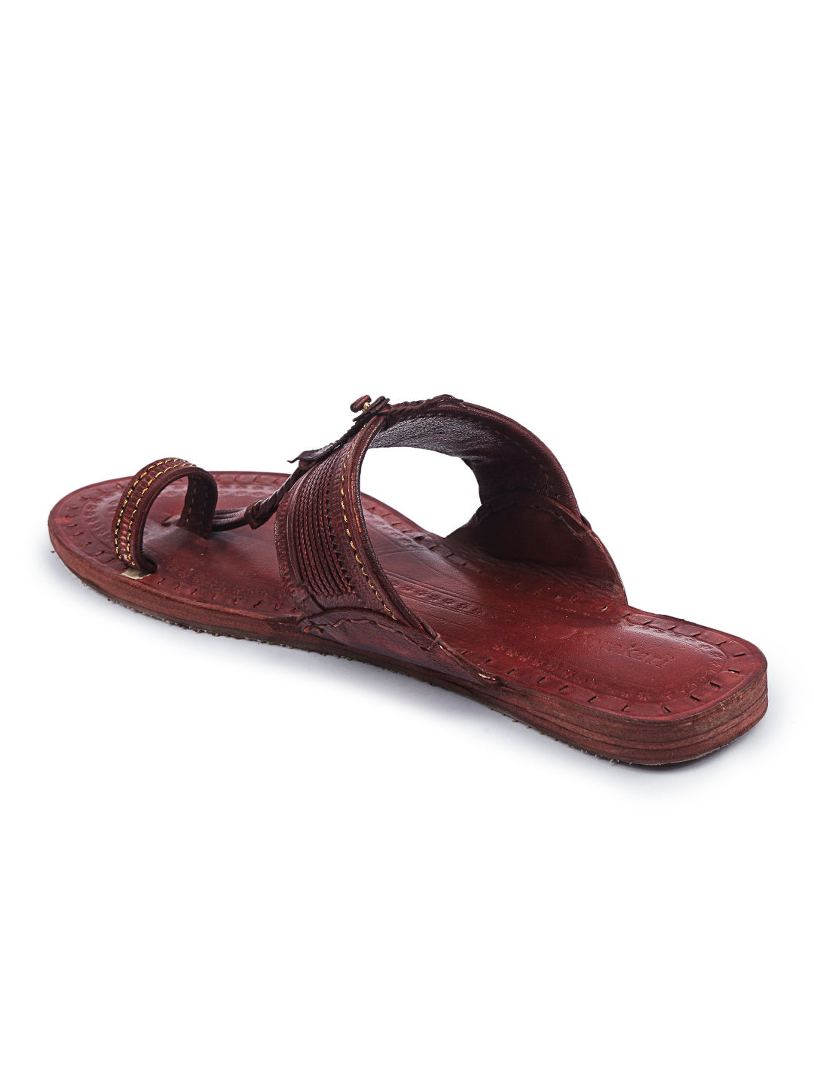 Vintage Handmade Sandal | Kolhapuri Chappals | Indian Sandal | Slide ...