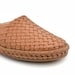 Mens Woven Leather Mule Slides - Traditional Indian Kolhapuri Leather ...