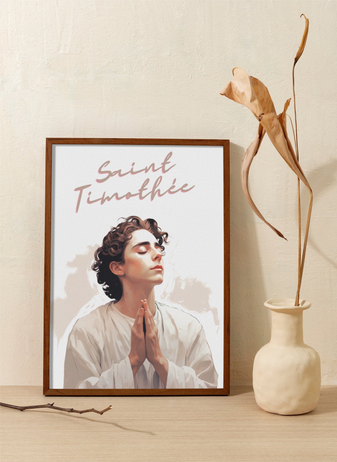 Saint Timothée Print Saint Timothee Digital Print Timothée - Etsy