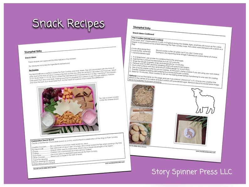 Palm Sunday Triumphal Entry | Bible Lesson and Activities for Kids | 4 ...