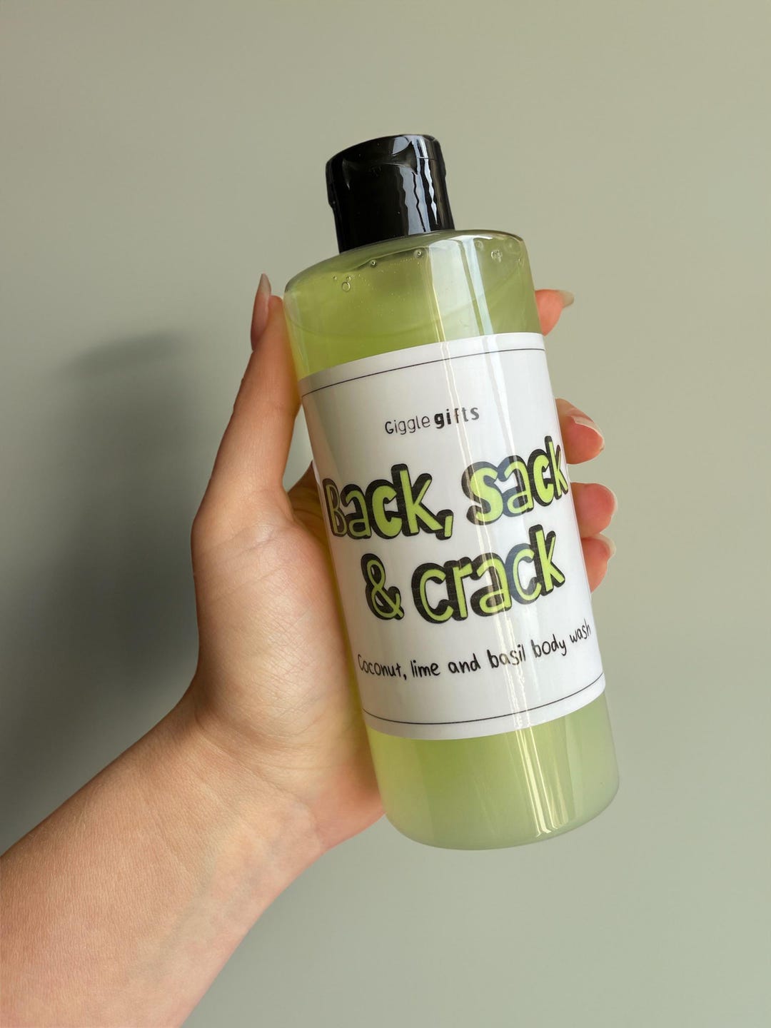 Back, Sack, and Crack Wash | Funny Shower Gel | Body Wash | Secret ...