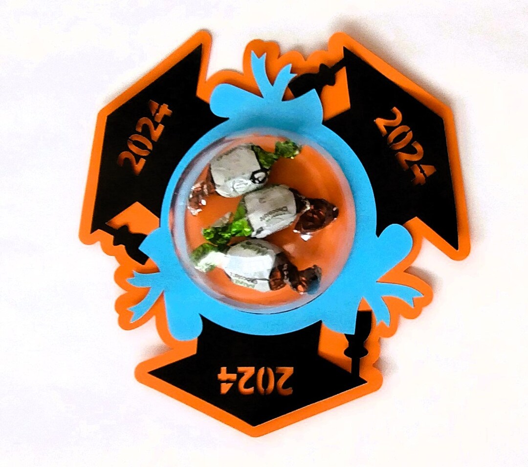 Candy Holder Graduation Dome SVG File Cut Cricut Silohuette Cameo Laser ...