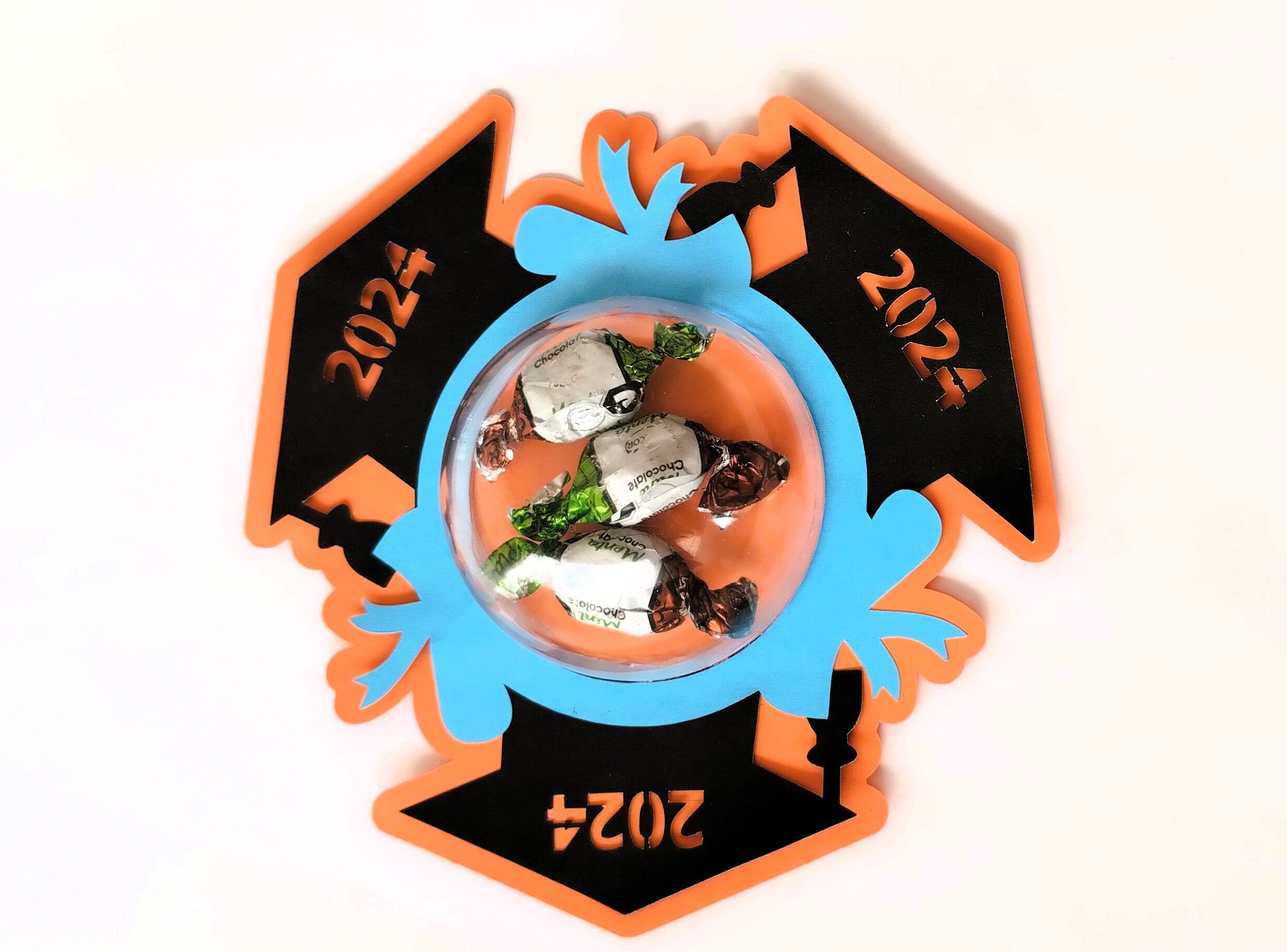 Candy Holder Graduation Dome SVG File Cut Cricut Silohuette Cameo Laser ...