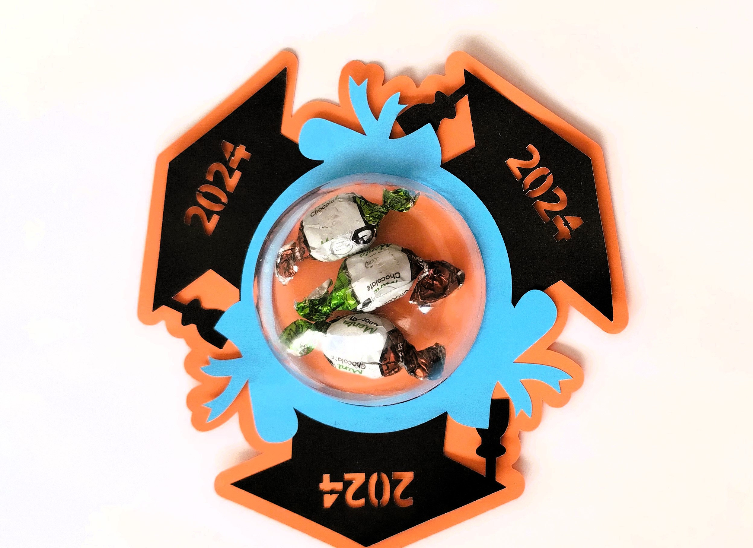 Candy Holder Graduation Dome SVG File Cut Cricut Silohuette Cameo Laser ...