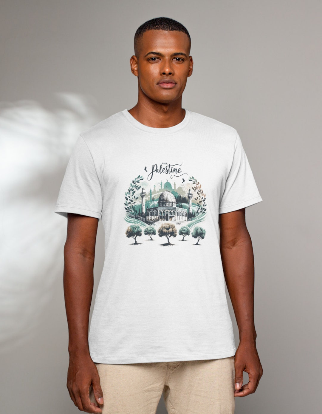 Captivating Al-aqsa Mosque Graphic Design for T-shirts and Stickers ...