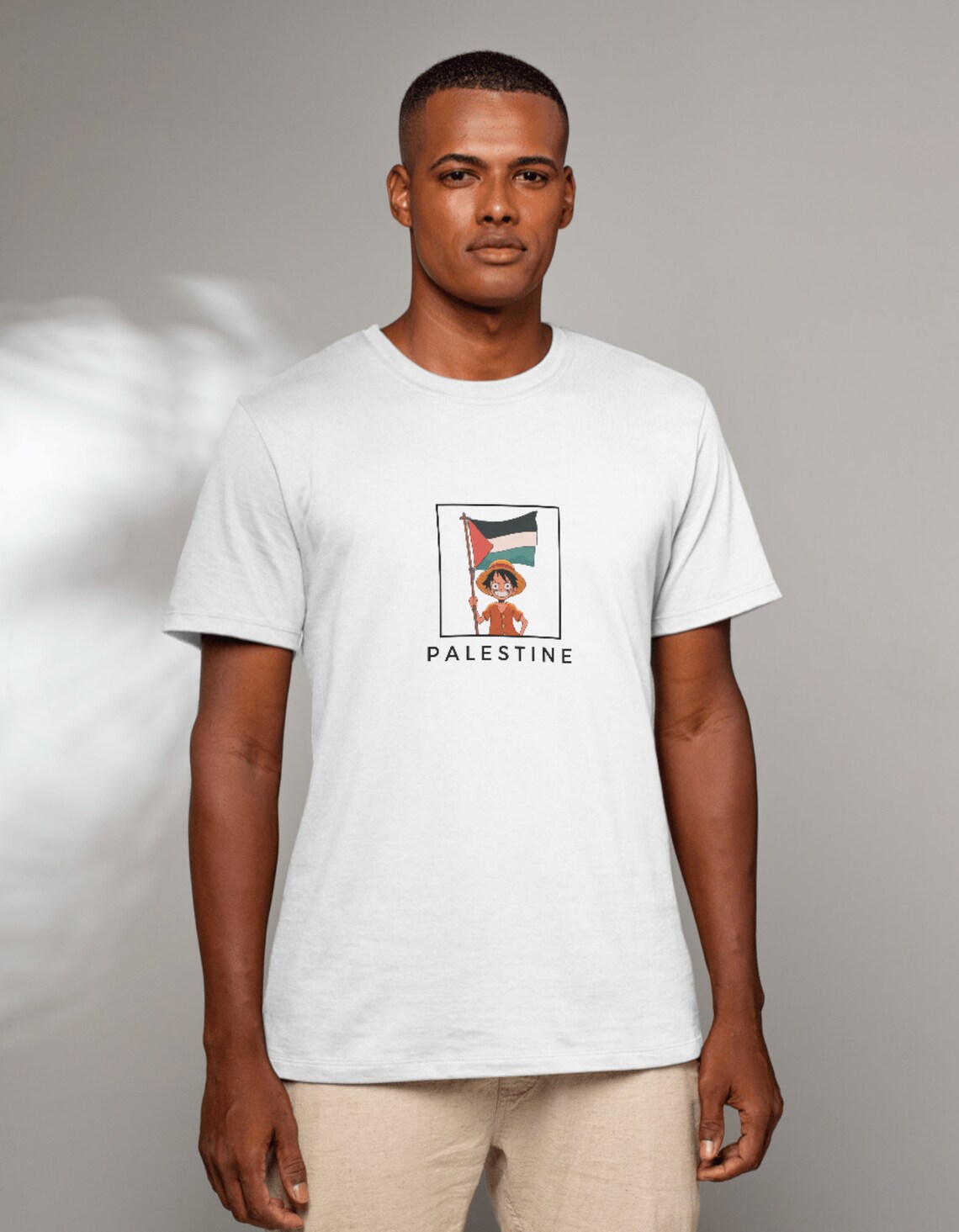 Palestine Luffy, One Picec, Vector Graphic Design Instant Digital ...