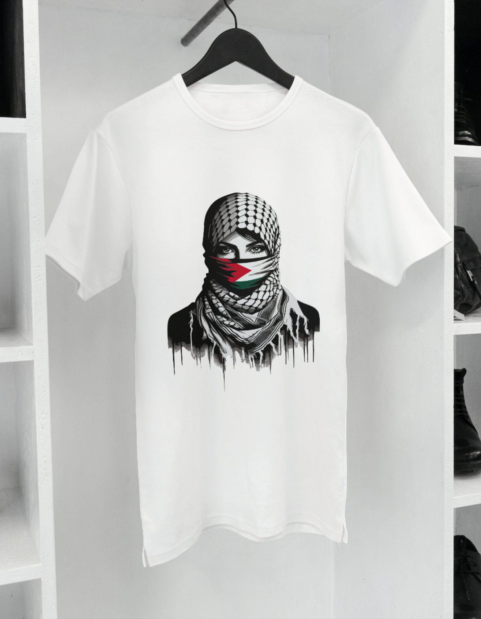 Striking Free Palestine Graphic Design for T-shirts and Stickers ...