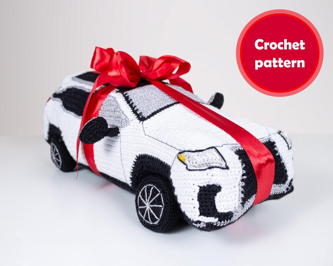 Stuffed Crossover Car Crochet Pattern PDF by Irina Khoroshaeva - Etsy