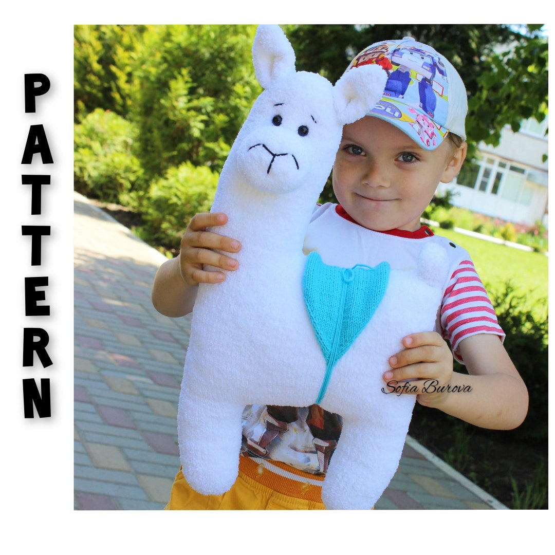 Llama Knitting Pattern. Knitting Toys Pattern. Alpaca Knitting Pattern ...