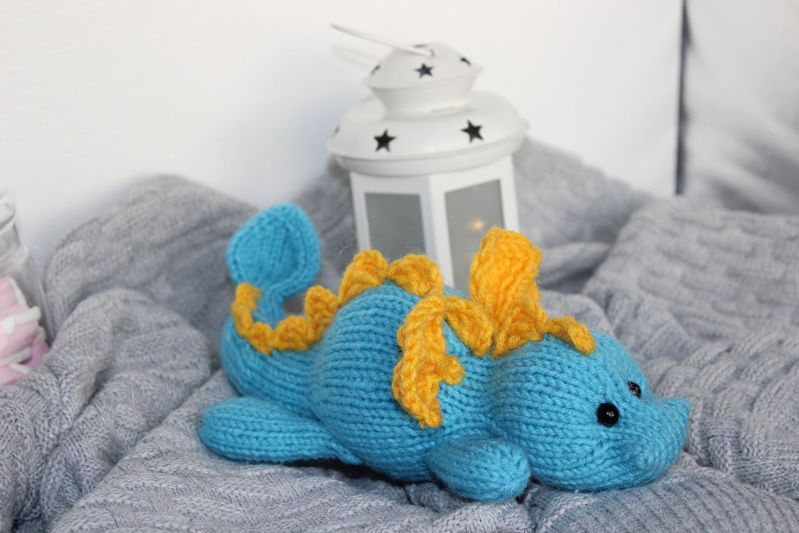 DRAGON Knitting Pattern. Knitting Toys Patterns. Amigurumi Pattern. PDF ...