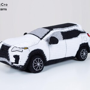 Stuffed Crossover Car Crochet Pattern PDF by Irina Khoroshaeva - Etsy