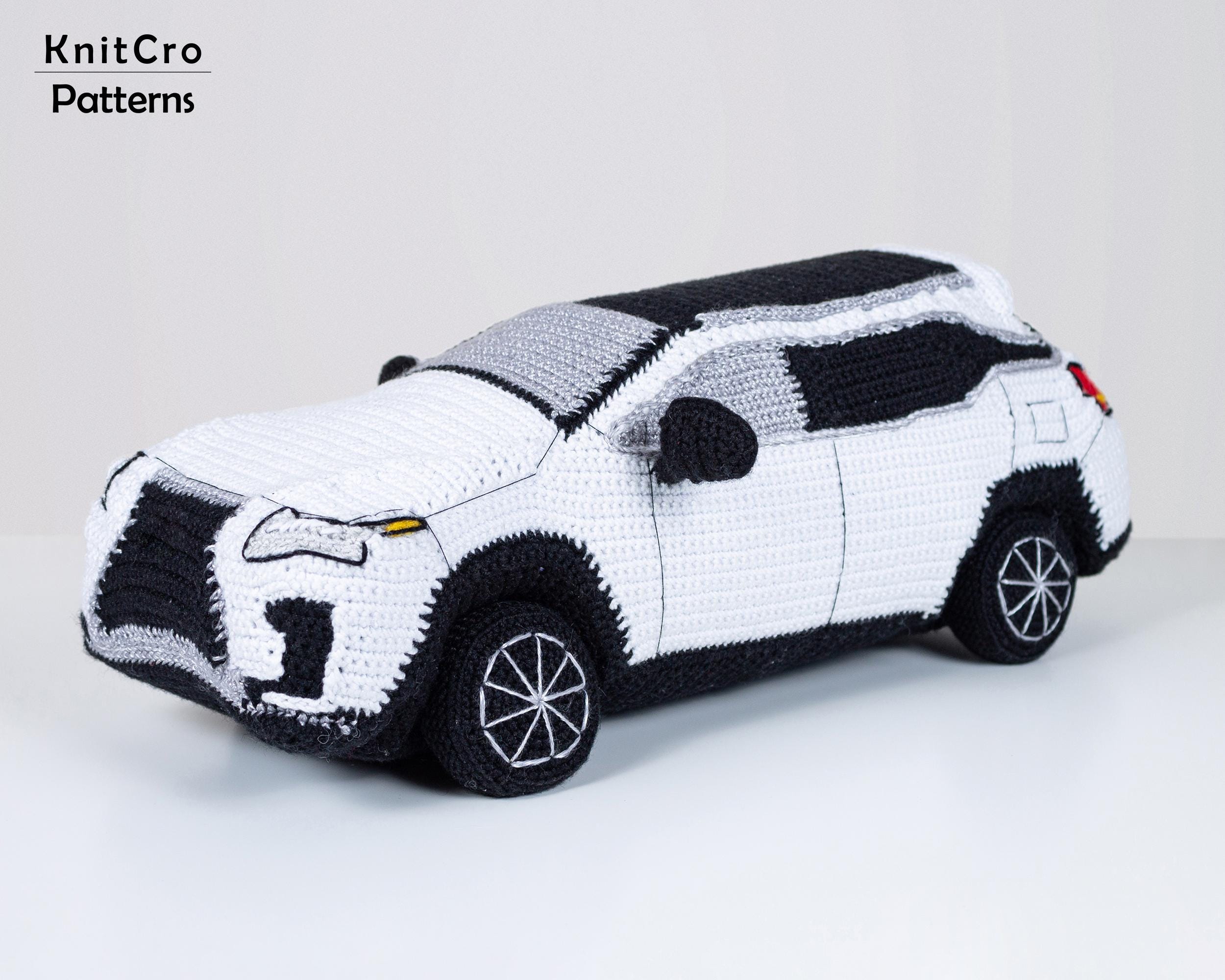 Stuffed Crossover Car Crochet Pattern PDF by Irina Khoroshaeva - Etsy