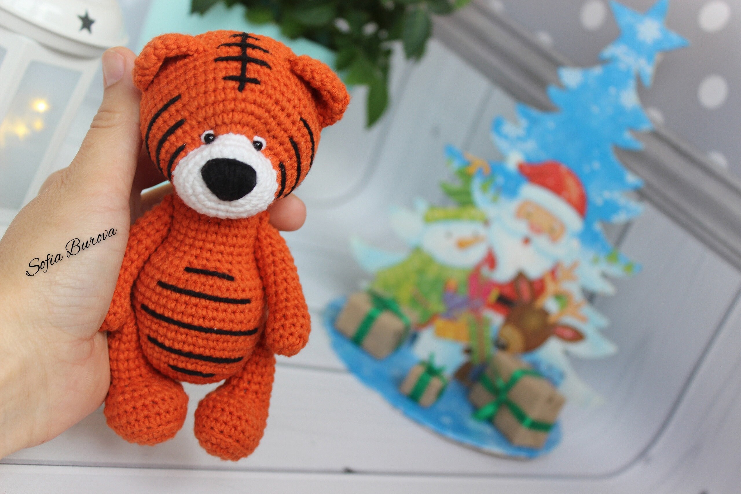 TIGER CROCHET PATTERN. Tiger Cute Crochet Pattern. Amigurumi Tiger ...