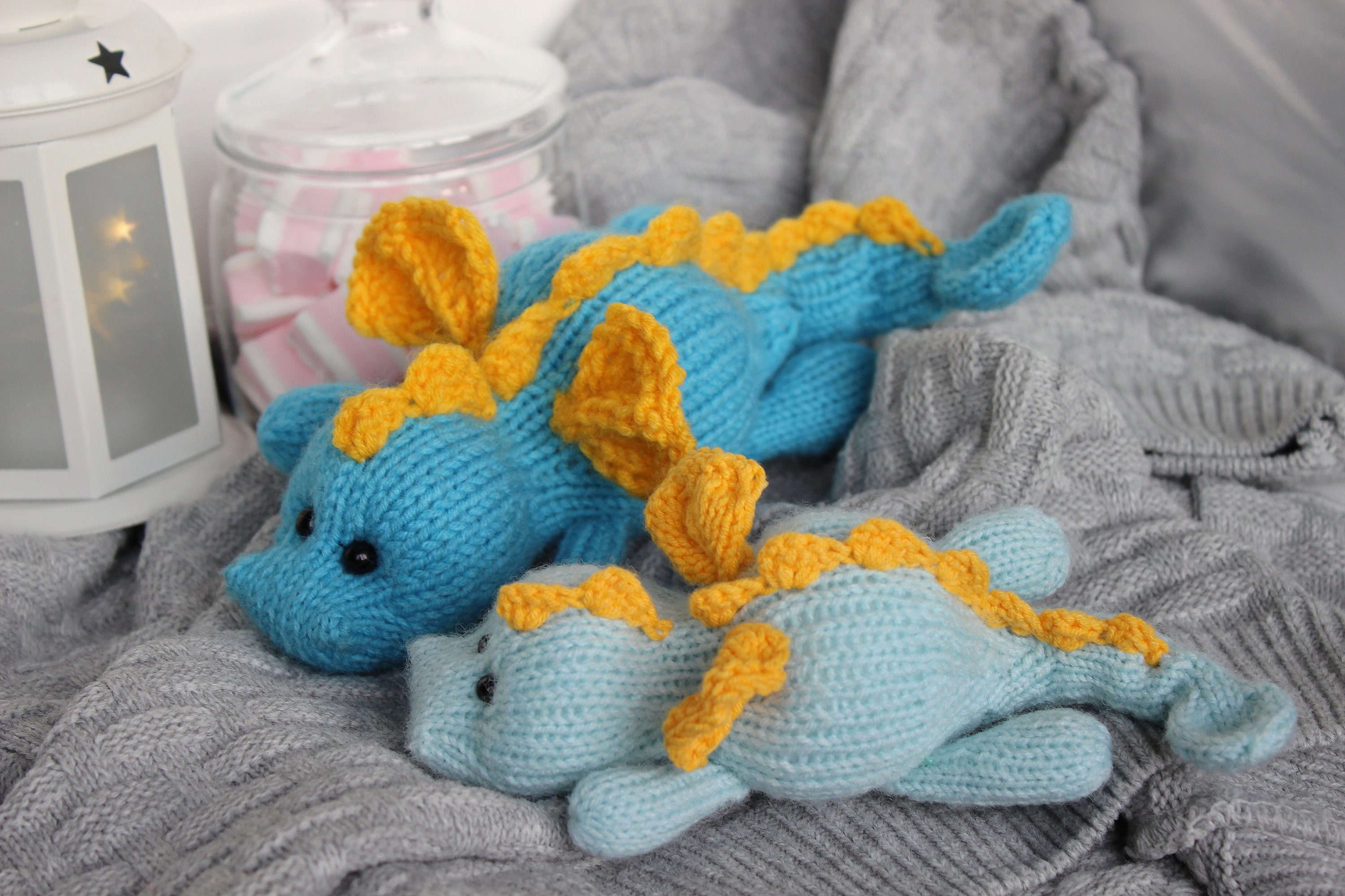 DRAGON Knitting Pattern. Knitting Toys Patterns. Amigurumi Pattern. PDF ...