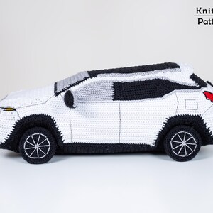 Stuffed Crossover Car Crochet Pattern PDF by Irina Khoroshaeva - Etsy