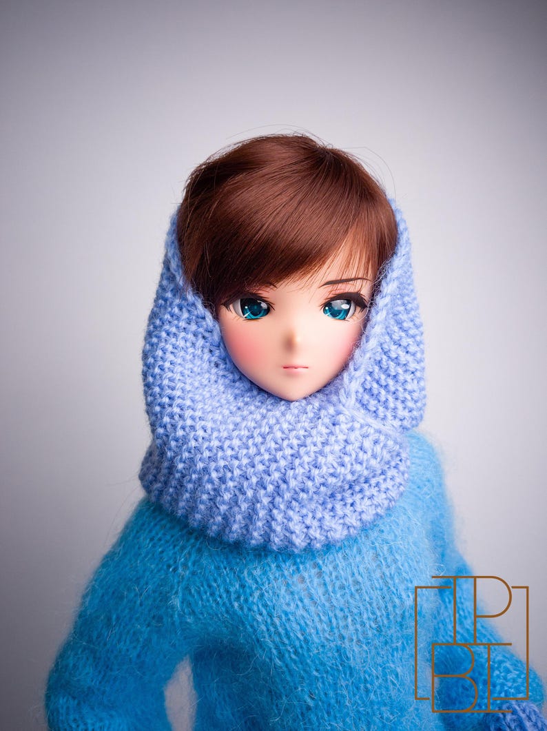 Smart Doll Beanie, Snood & Mittens - Knitting Pattern for Sd / Dd / BJD ...