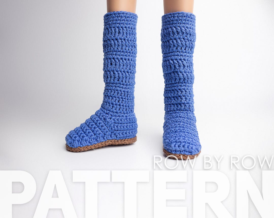 Smart Doll Crochet Shoes Pattern for Sd | Dd | BJD 1/3 - Row by Row - Etsy