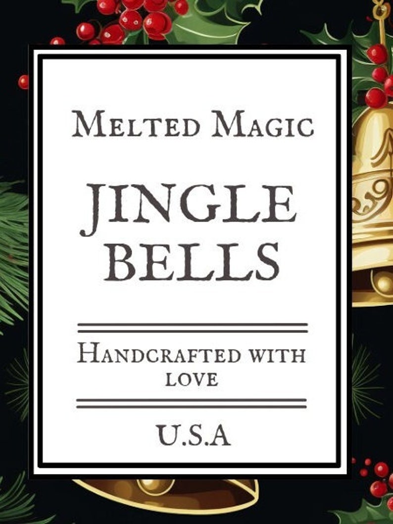 Jingle Bells Melted Magic Highly Scented Wax Melts - Etsy