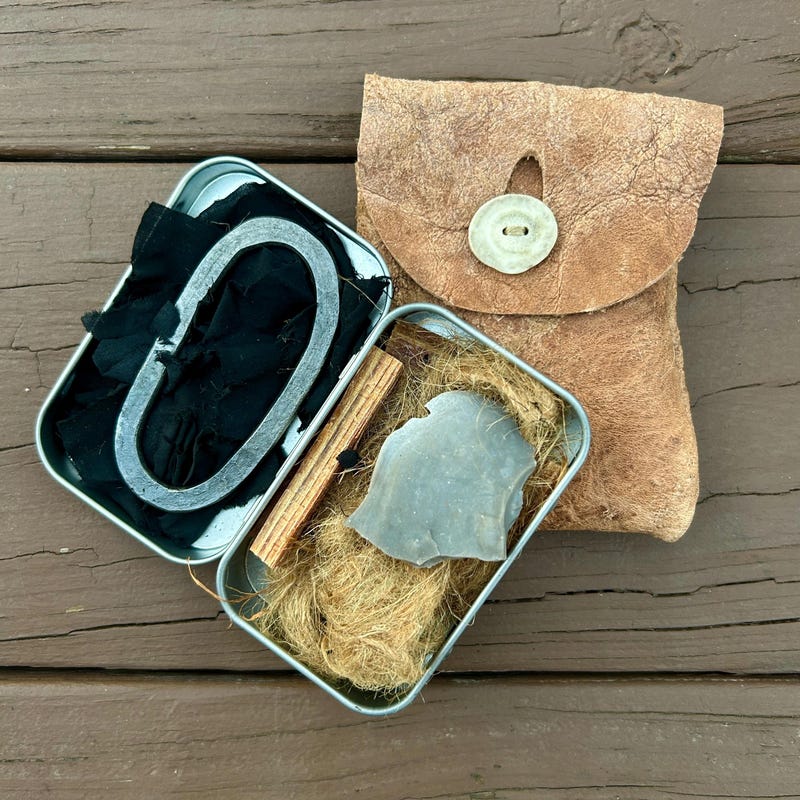Flint and Steel Kit - Etsy