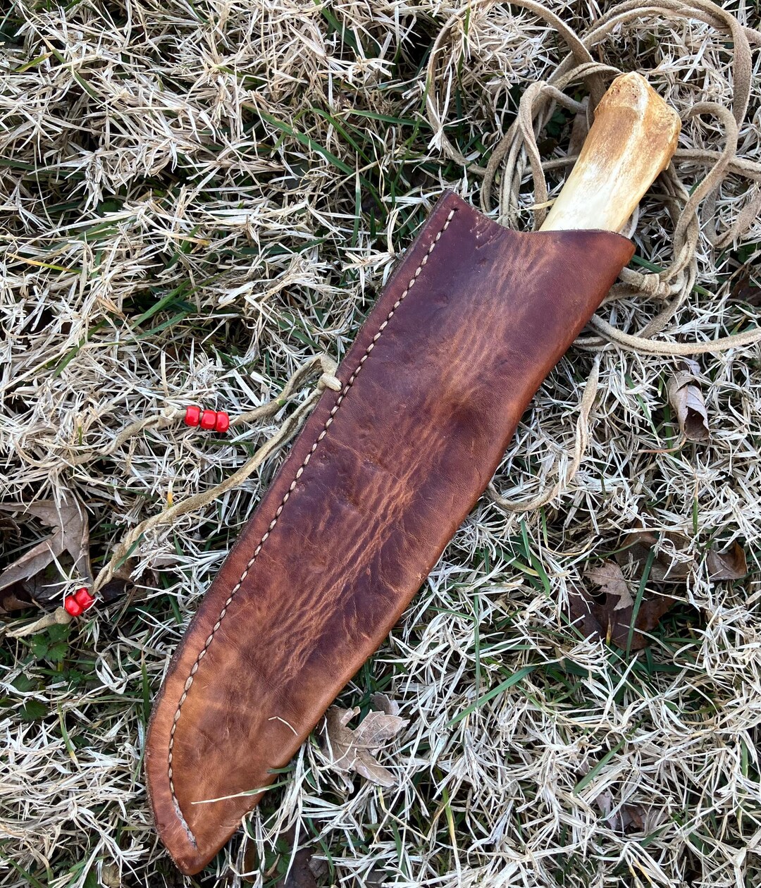 Backwoods Hunting Knife and Sheath | Hunters, Reenactors, Camping ...