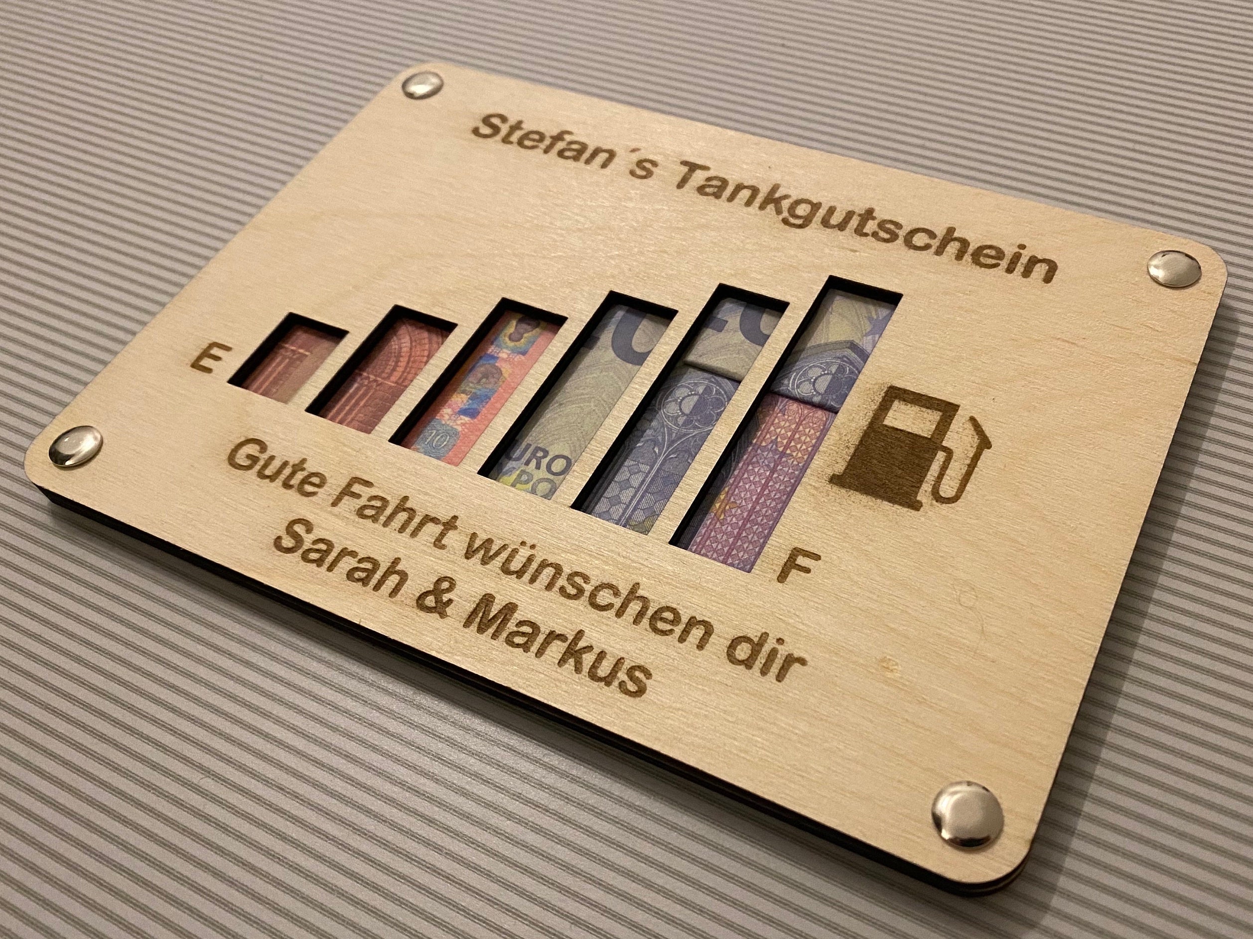 Fuel Voucher / Cash Gift for Refueling / Gift Idea for Refueling - Etsy