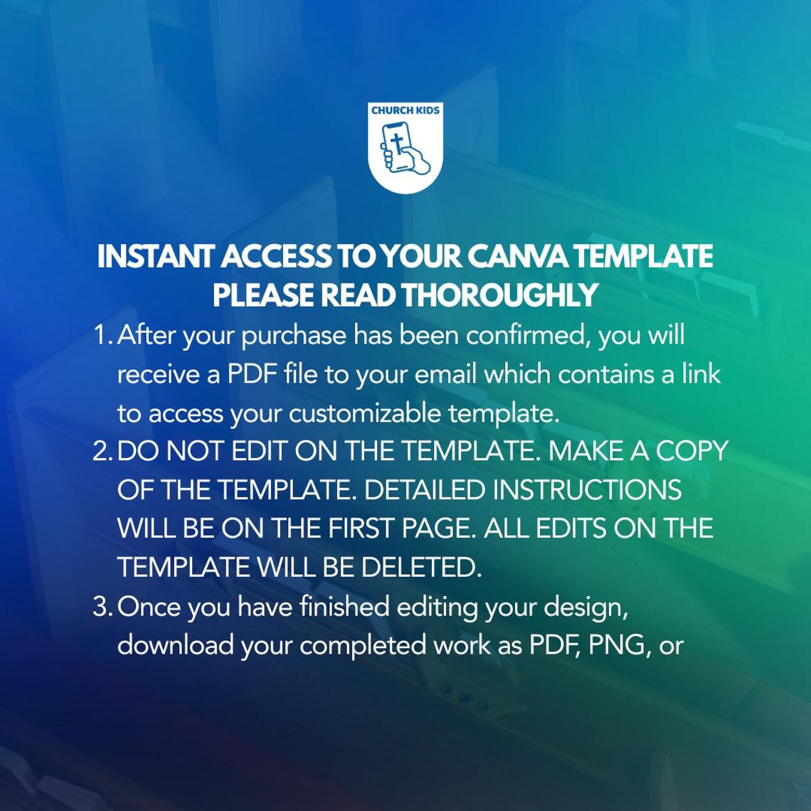 Customizable Canva Welcome Info Cards Template - Church CONNECT CARD ...