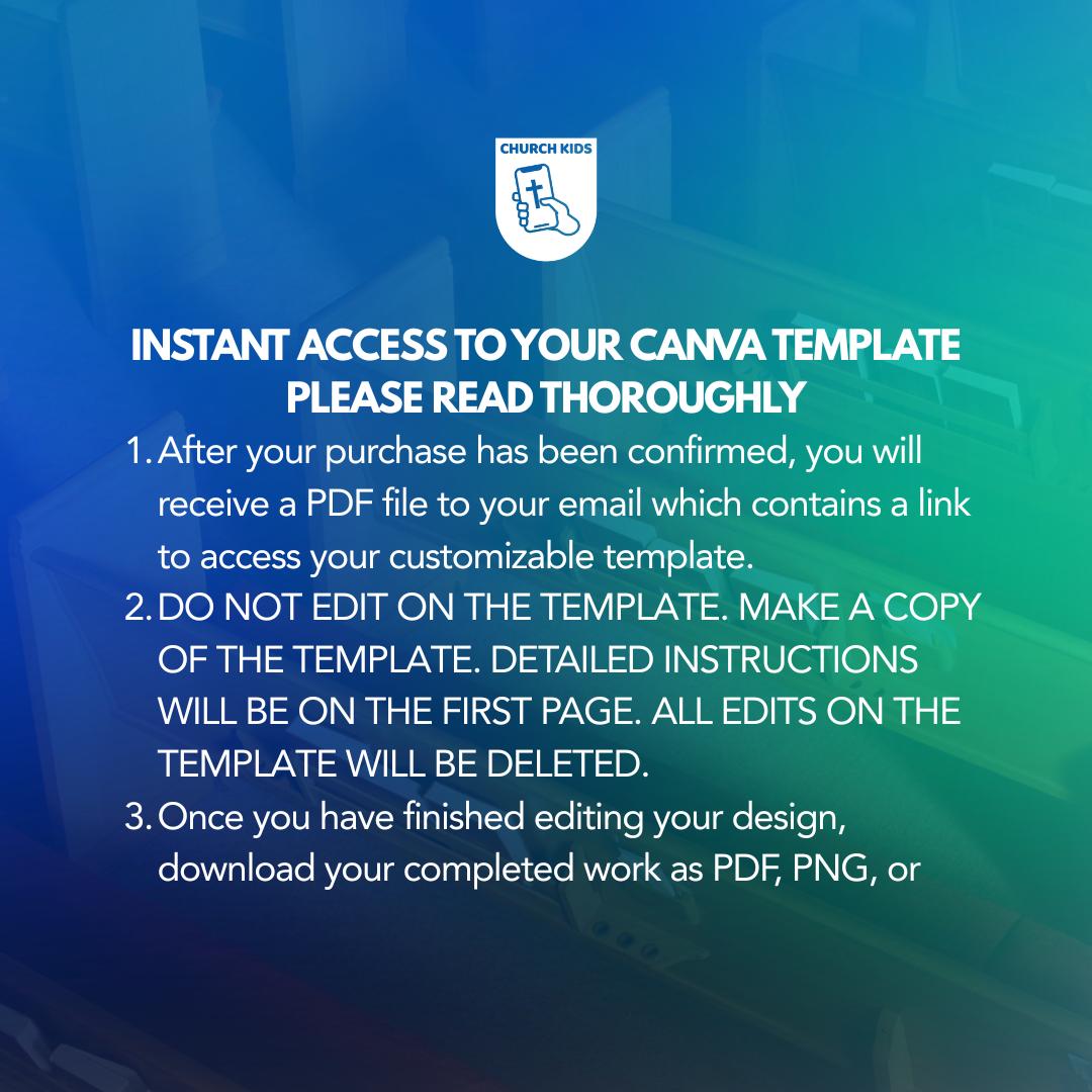 Canva Church Flyer Template - FIRE REVIVAL, Sunday Night Service ...