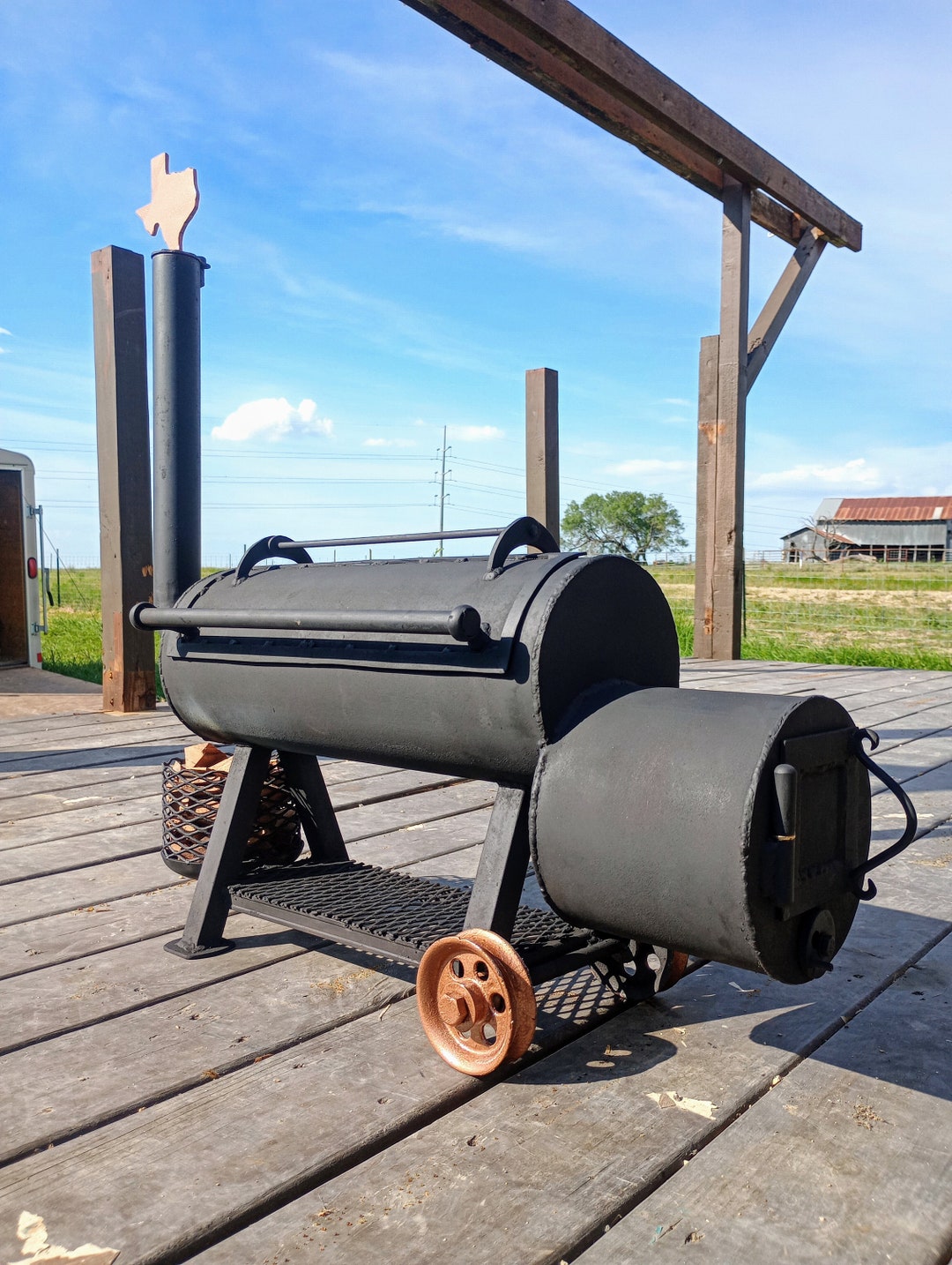 Mini Smoker the Texan - Etsy