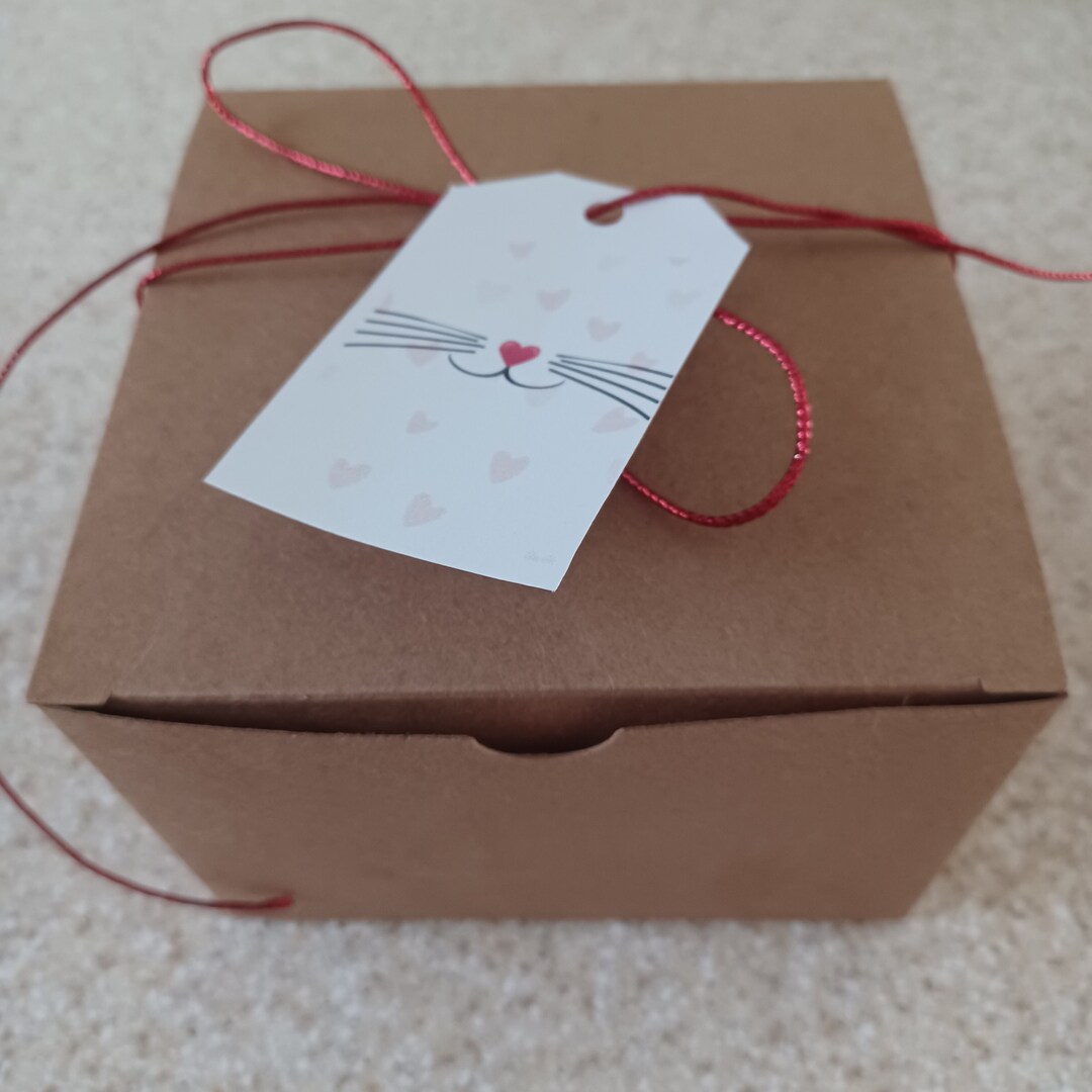 Cat Lover Furry Momma Gift Tag Digital Download PDF Party Favor Tags ...