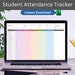 Class Student Absence List, Attendance Record Template, Student or ...