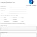 Employee Discipline Form, Disciplinary Action Template for Employer and ...