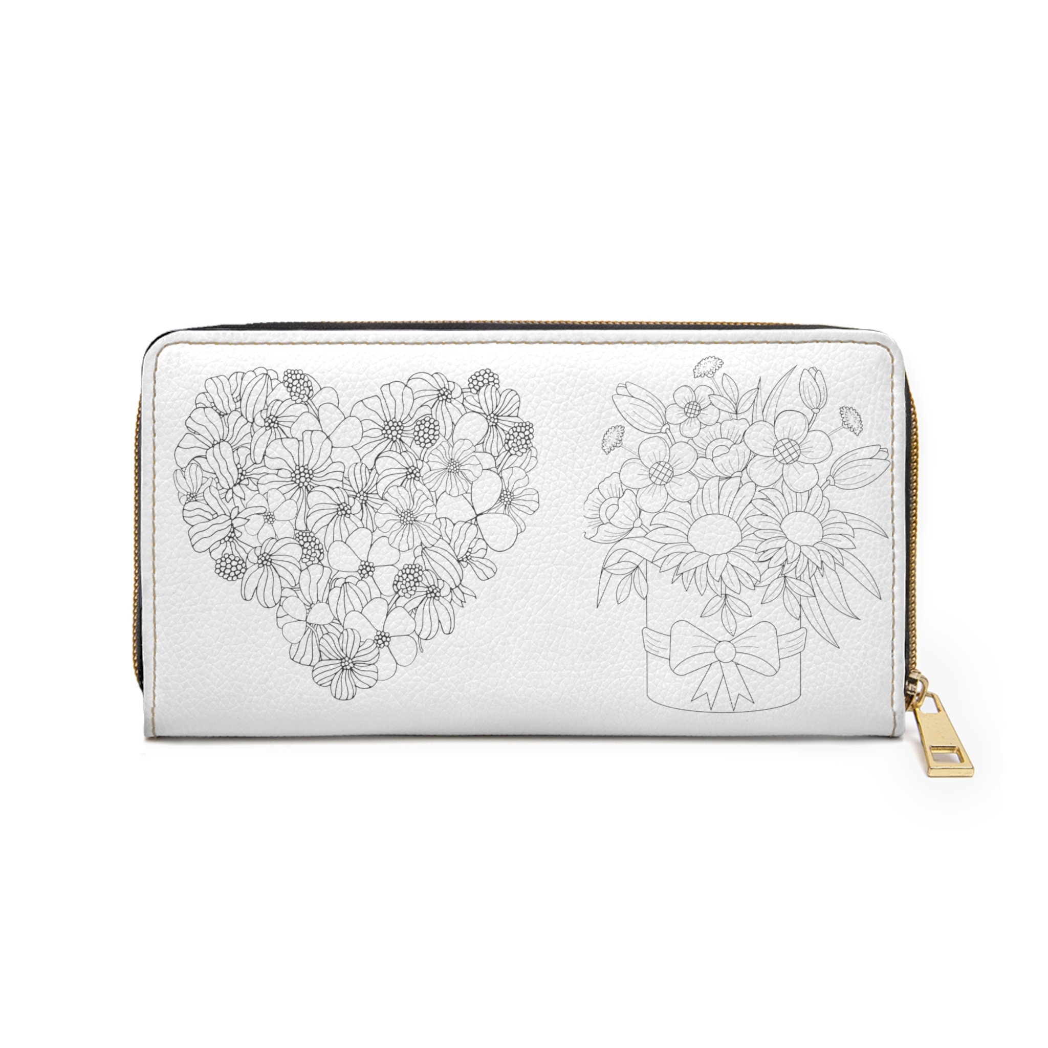 Girls Wallet You Can Color, Coloring Wallet, Birthday Gift for Child ...