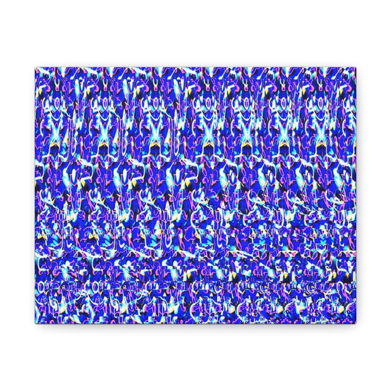 3D Magic Eye Canvas Art, Stereogram Canvas Artwork, Home Decor, Majic ...