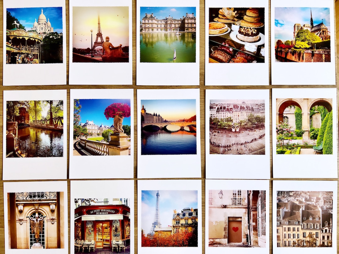 Paris Postcard Set - Set of 15 Gorgeous Postcards of Paris Paris Gift ...