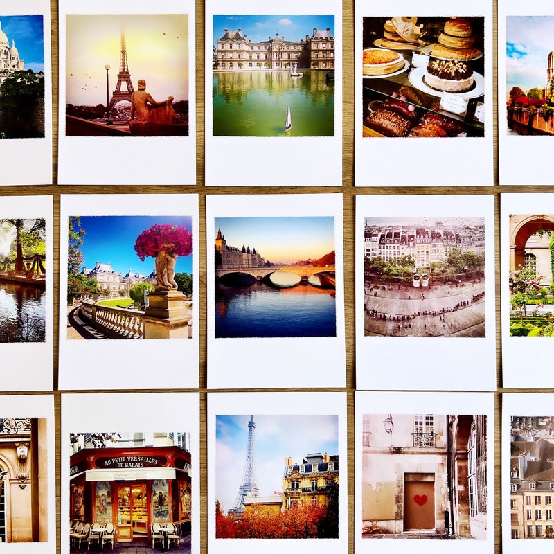 Paris Postcards - Etsy