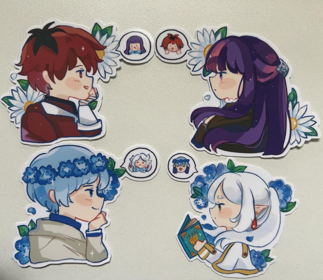 Frieren Beyond Journey's End Sticker|| Cute Sticker|| Waterproof - Etsy
